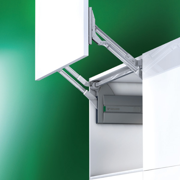 Mechanism KINVARO L80 for upper cabinets with parallel lift doors